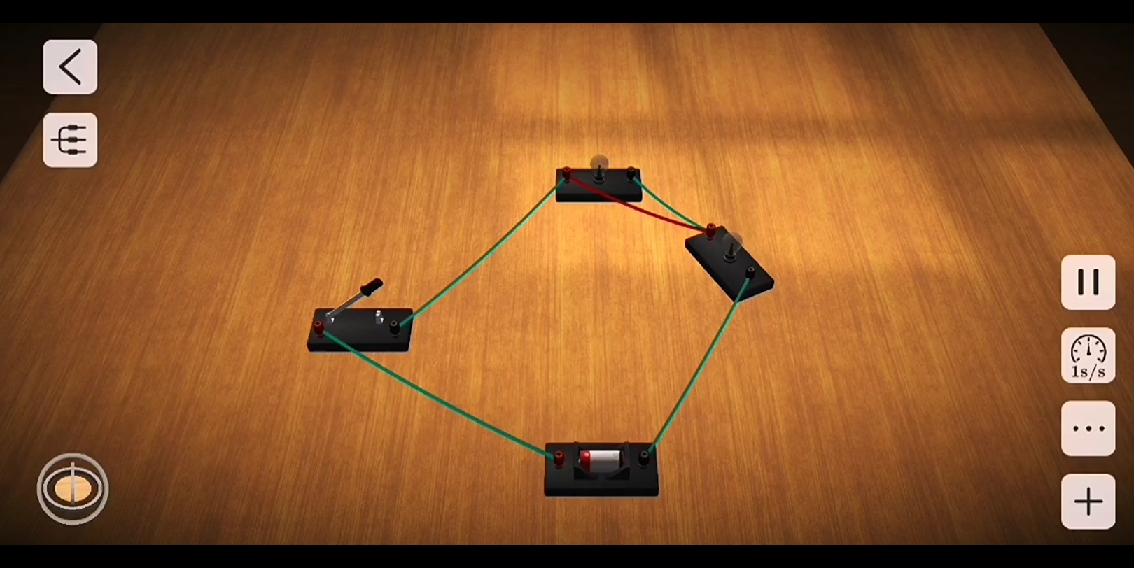 灯泡短路模拟实验