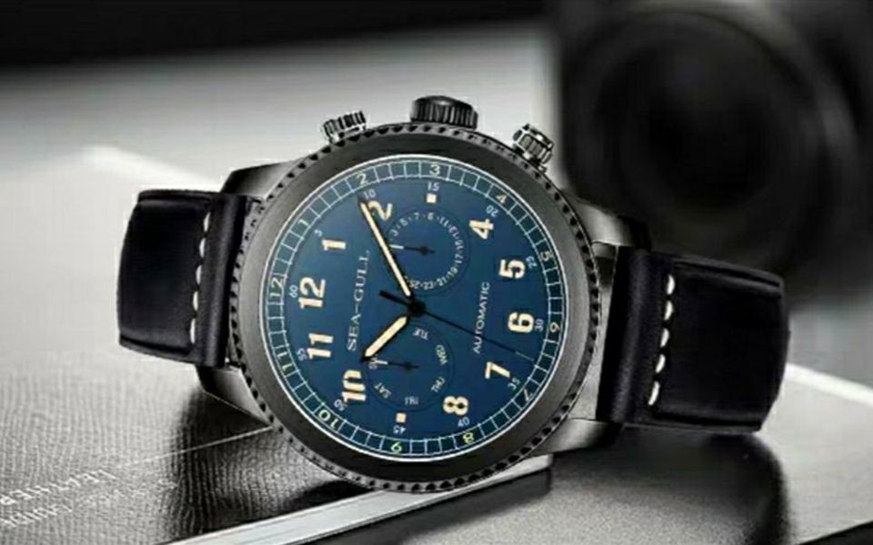 【咸鱼的开箱】国产机械手表海鸥R1927飞行员2018开箱视频