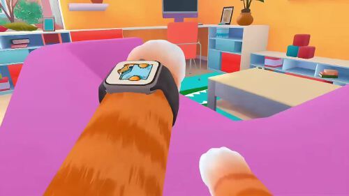 猫咪模拟器:神奇奶奶真牛!凭空变出一个遥控器!