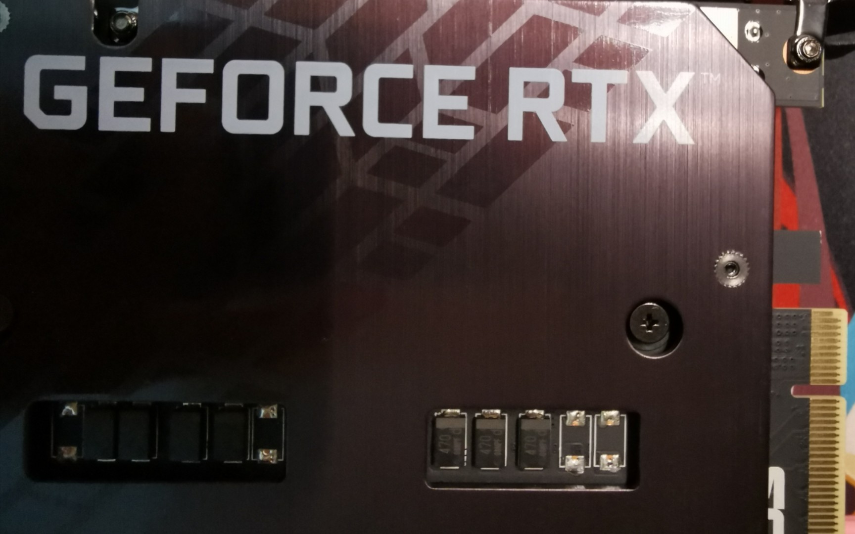 3070显卡撕膜的声音。华硕RTX3070 TUF GAMING