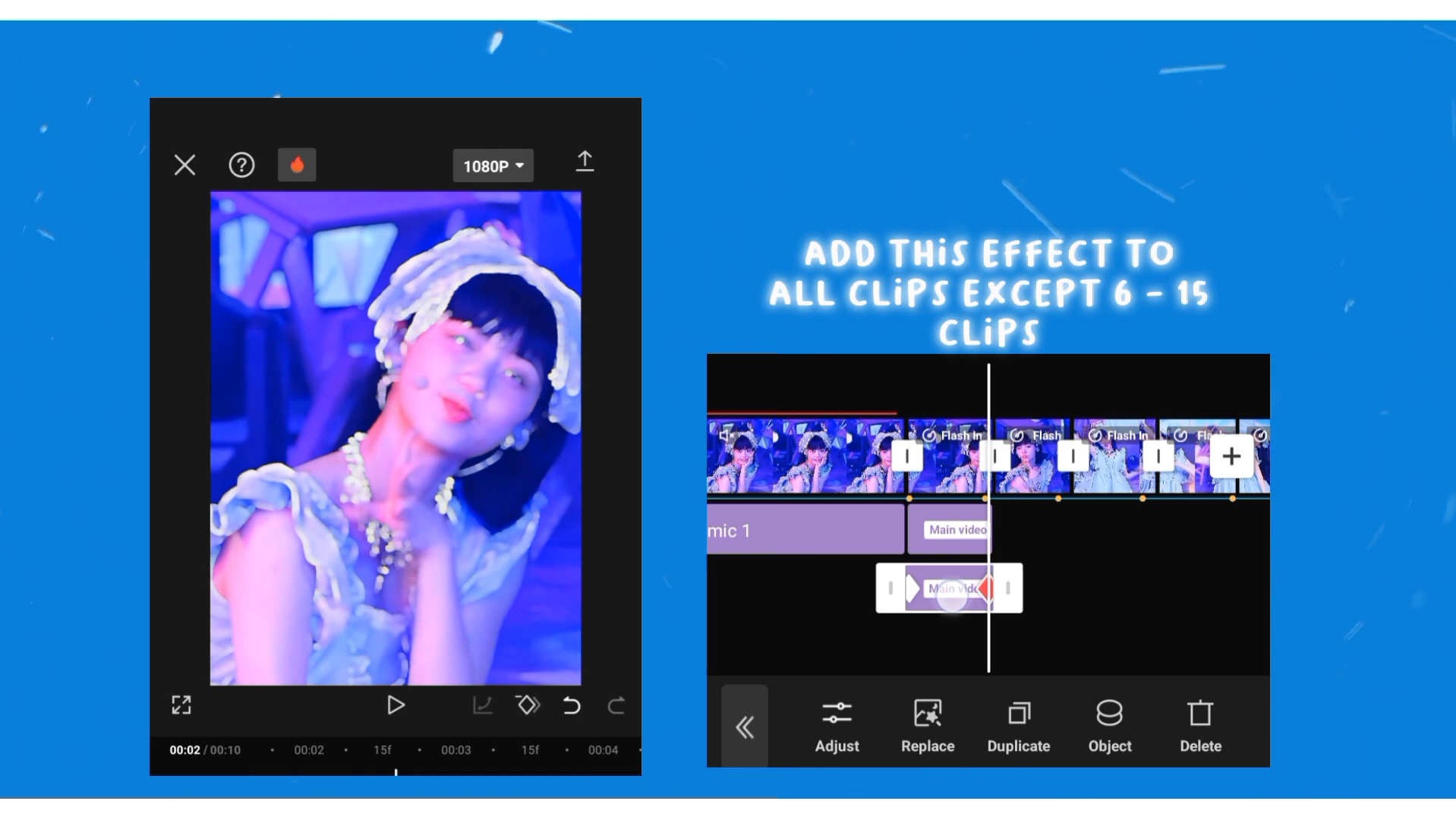 像这样的视频如何用CapCut制作/edit