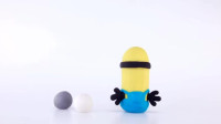 橡皮泥小黄人教程,当一个宝宝眼中万能的妈妈!