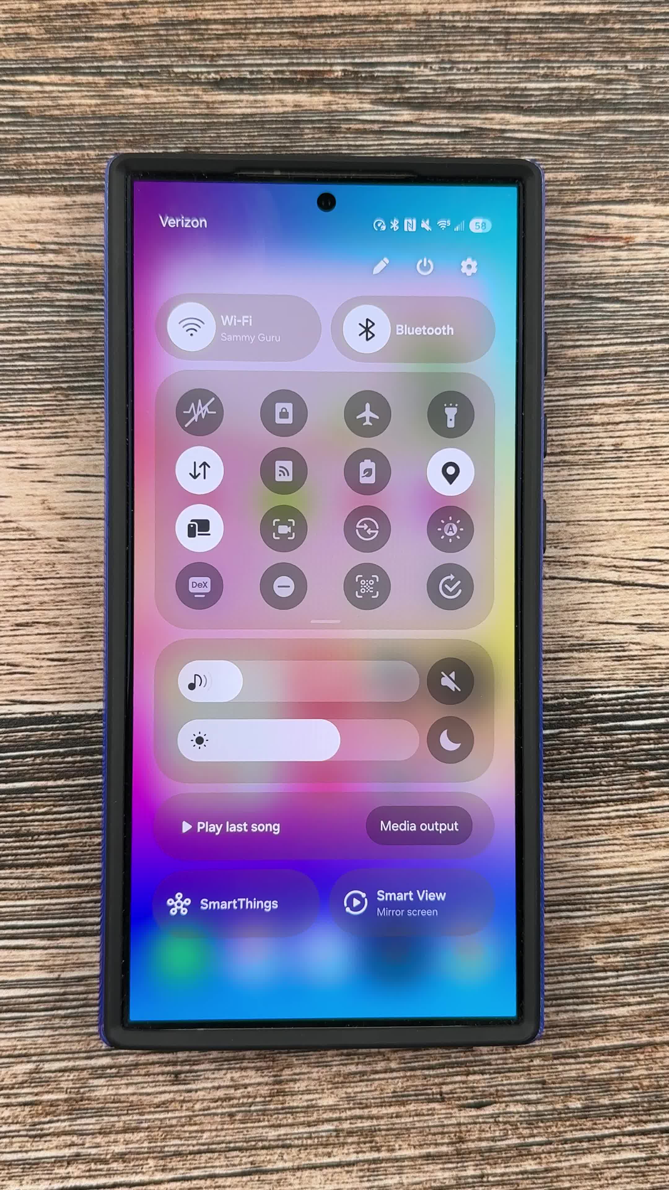 三星 One UI 7 快速面板色彩设计真特别 #oneui7 #fyp #shorts #tech