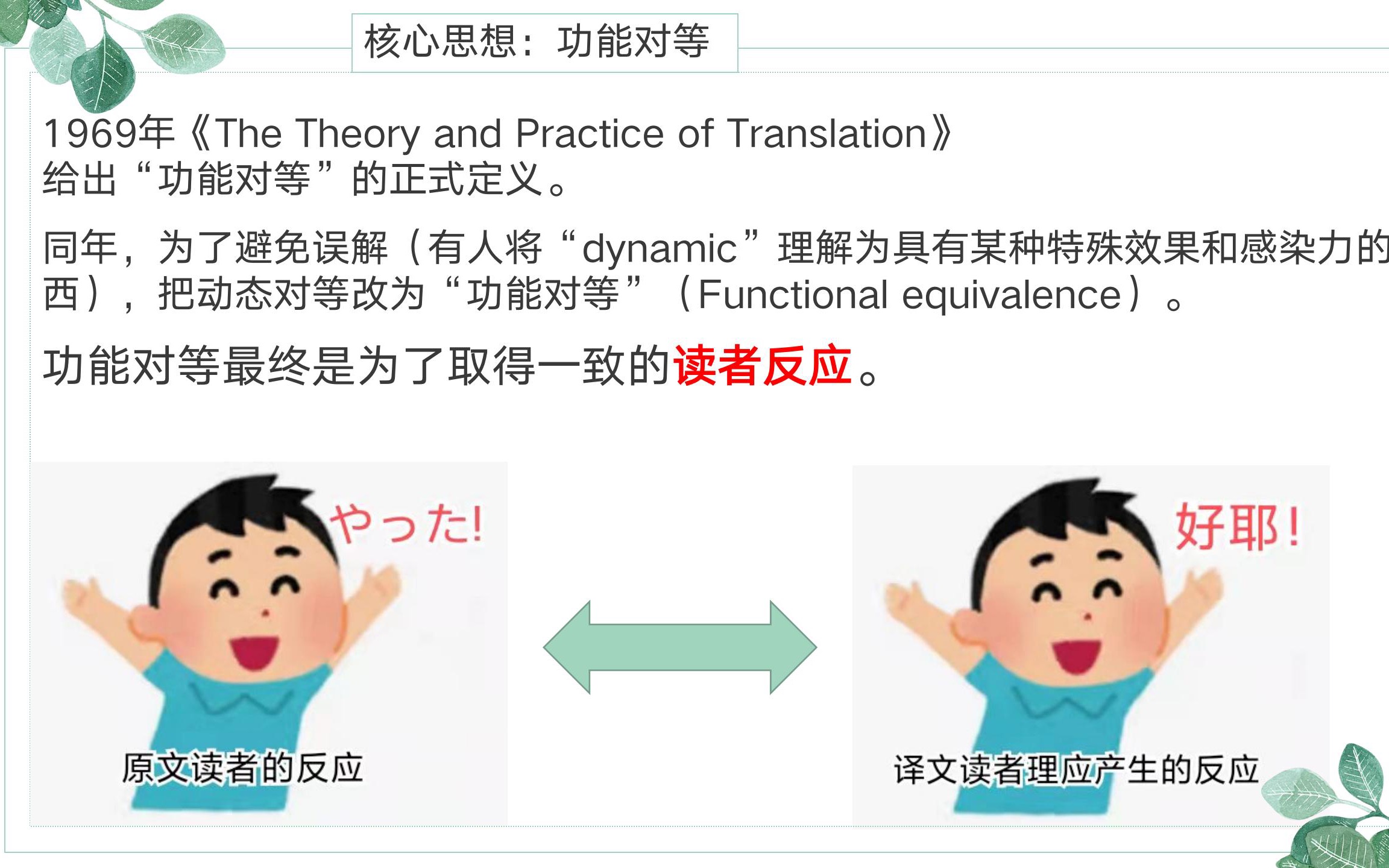 【翻译学入门】尤金·A·奈达的翻译观简介