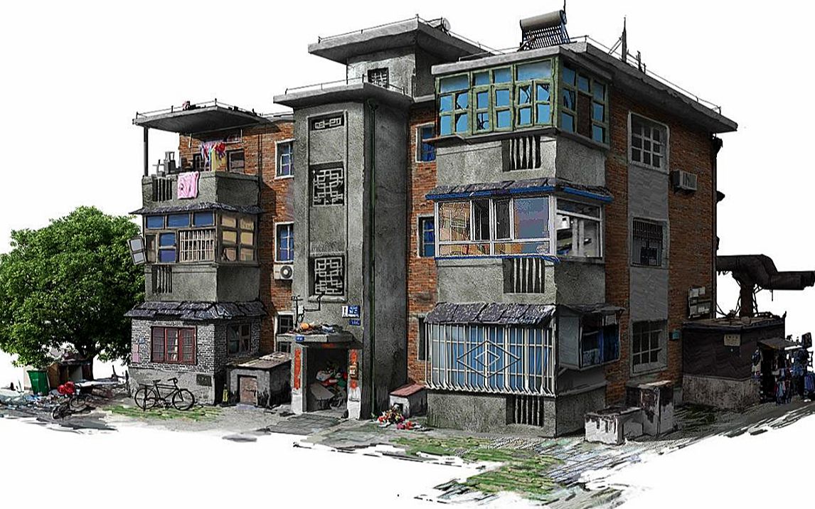 Maya场景建模:写实建筑场景模型制作、次世代标准项目流程讲解