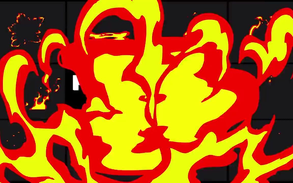 手绘火焰AE模板