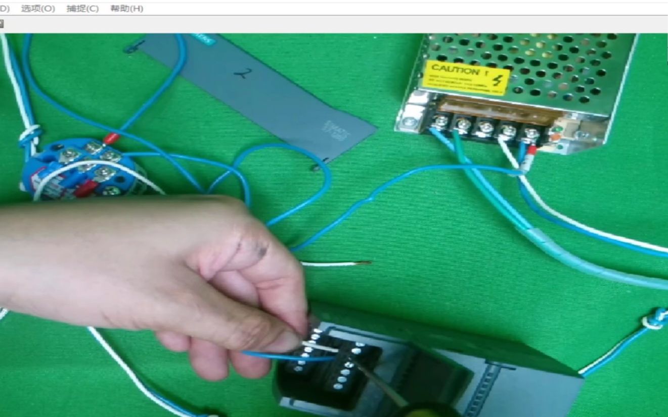 西门子博途S7-1200模拟量应用温度检测案例(创控教育)