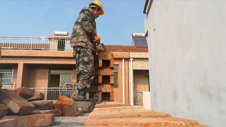 瓦工砌墙技巧和步骤,农村房屋砌墙方法,标准做法视频教程