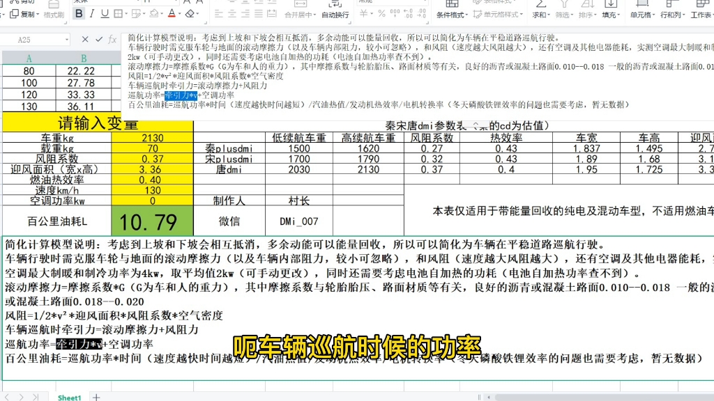 原来比亚迪超级混动油耗计算可以这么简单,网友:不愧是学霸。