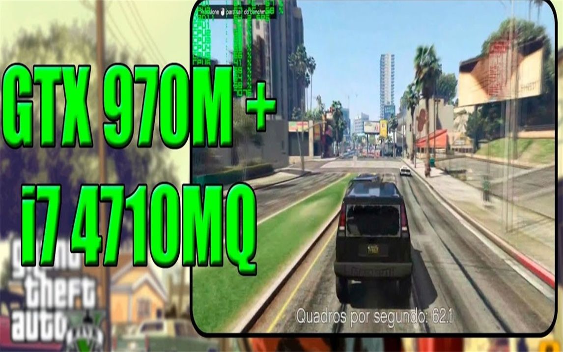 GTX 970M + i7-4710MQ 笔记本 游戏性能测试 1080P 60帧视频