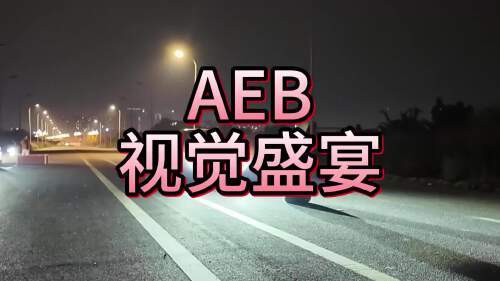 全家总动员!主动安全测试AEB场地直播片段维塔07