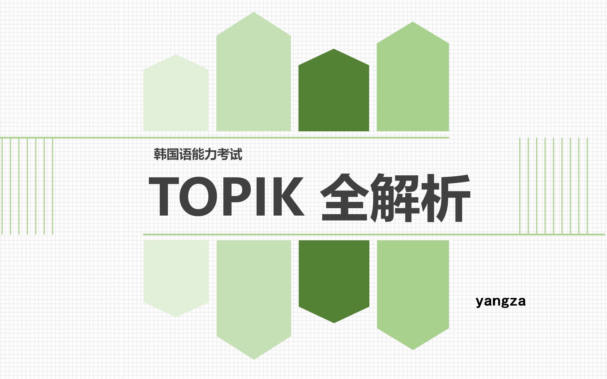 TOPIK 全解析