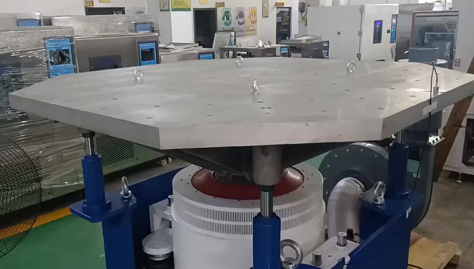 7顿振动试验台 高频振动试验台 温度湿度振动三综合试验箱条件测试 #...