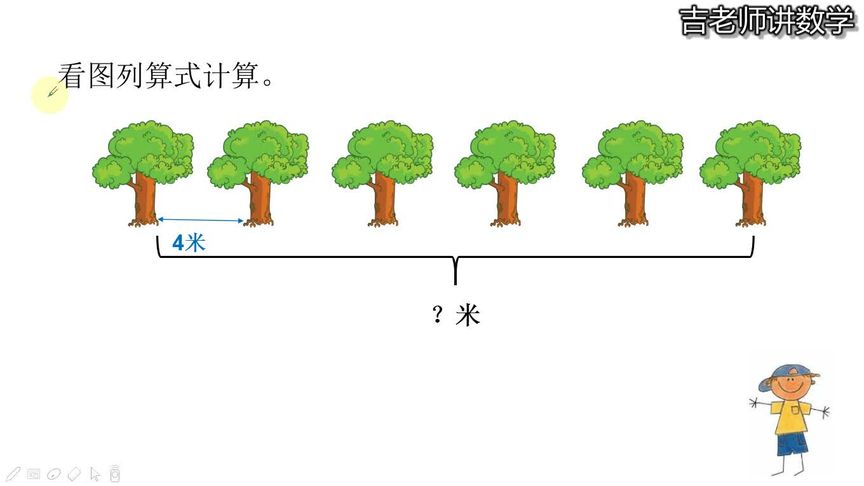 二年级数学乘法的看图列算式(3),学好乘法学除法