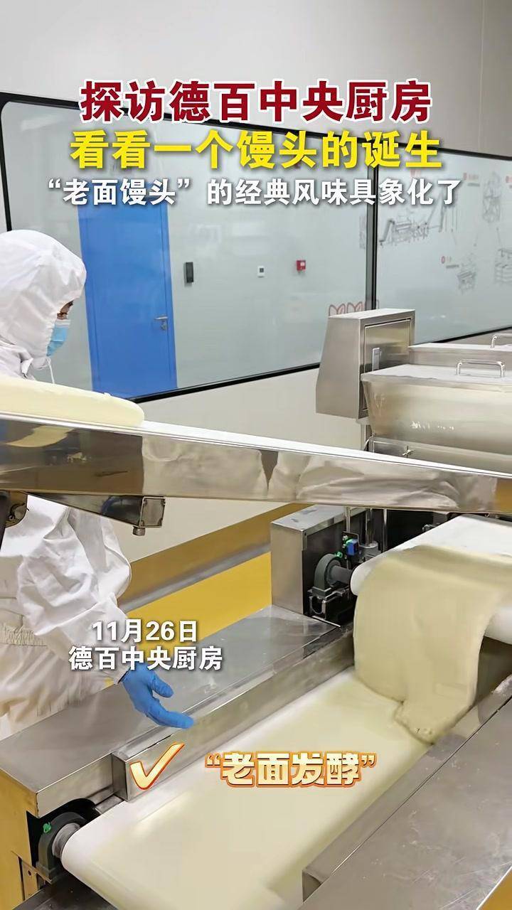 11月26日,记者走进位于德城区黄河涯镇的德百中央厨房,实地探访其...