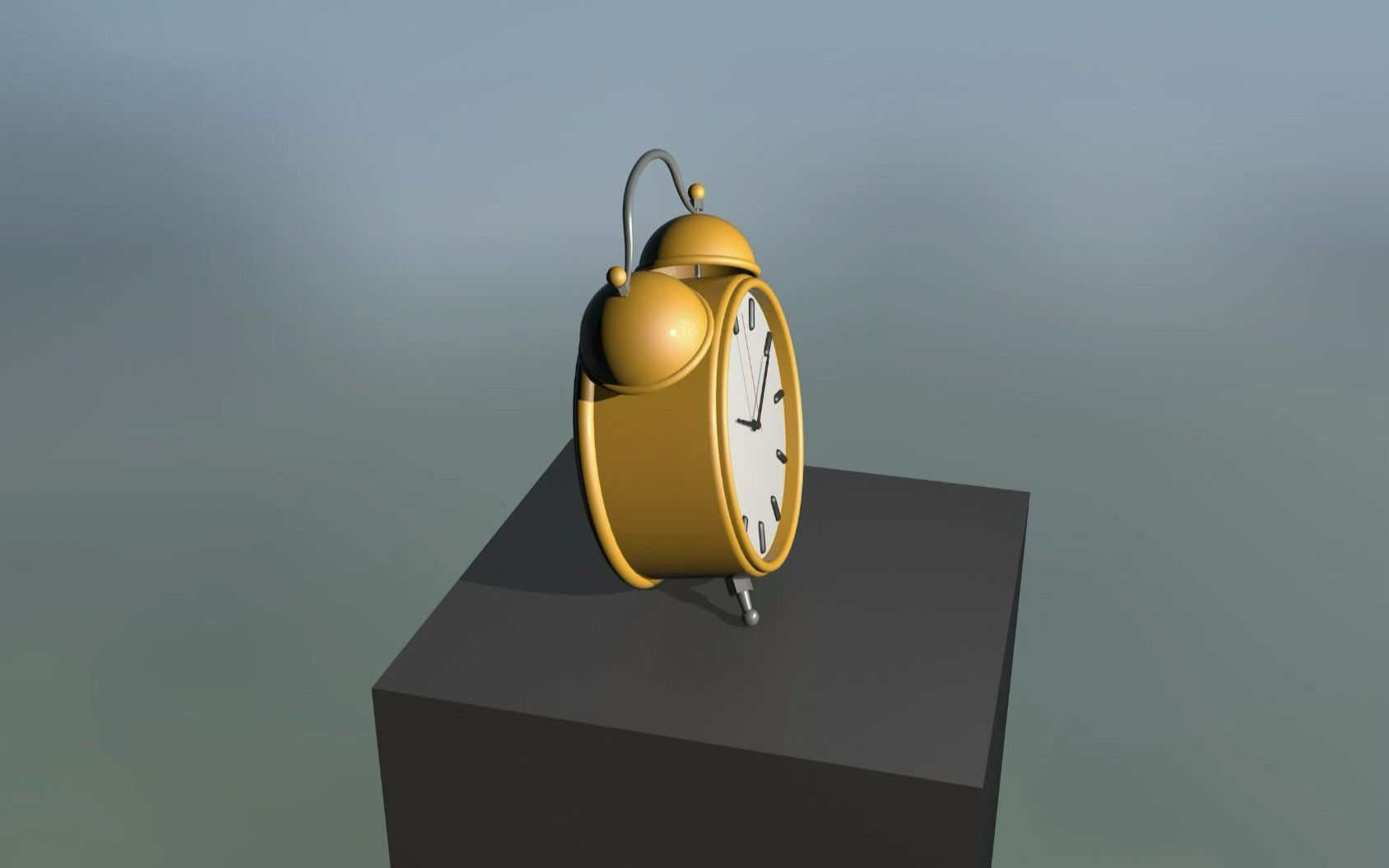 和李翔老师学c4d第一课-宜家闹钟