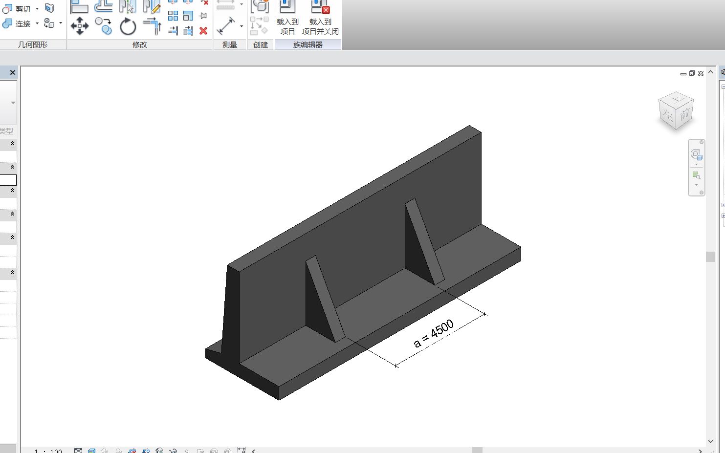 图学会BIM二级结构第十一期第二题_挡土墙