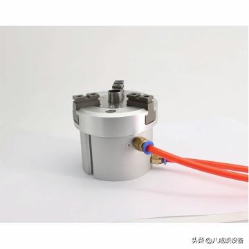 #科技# 三爪气缸的动作