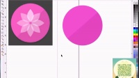 cdr进阶教程-如何用CDR画UI花卉