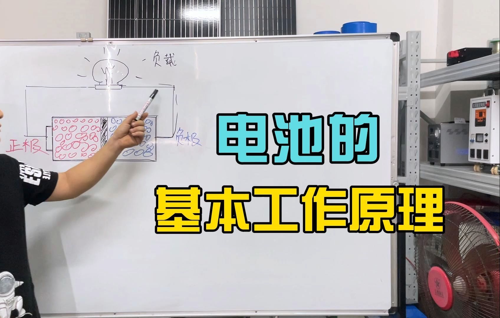 电池的基本工作原理你们都知道吗?#电芯 #电池的工作原理 #户外电源