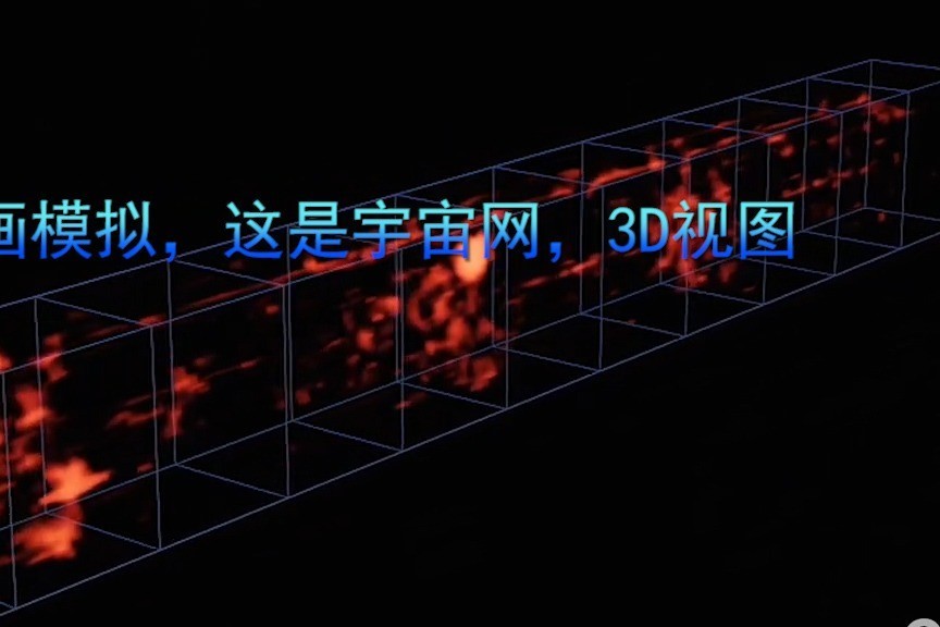 动画模拟,这是宇宙网,3D视