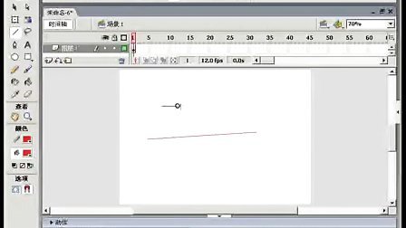 计算机网页制作软件视频教程 flash基础入门视频教程11 直线工具