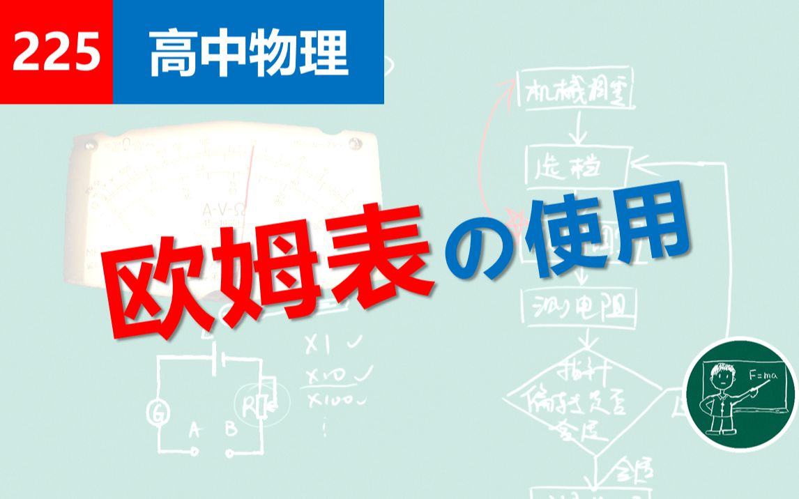 【高中物理】225欧姆表的使用