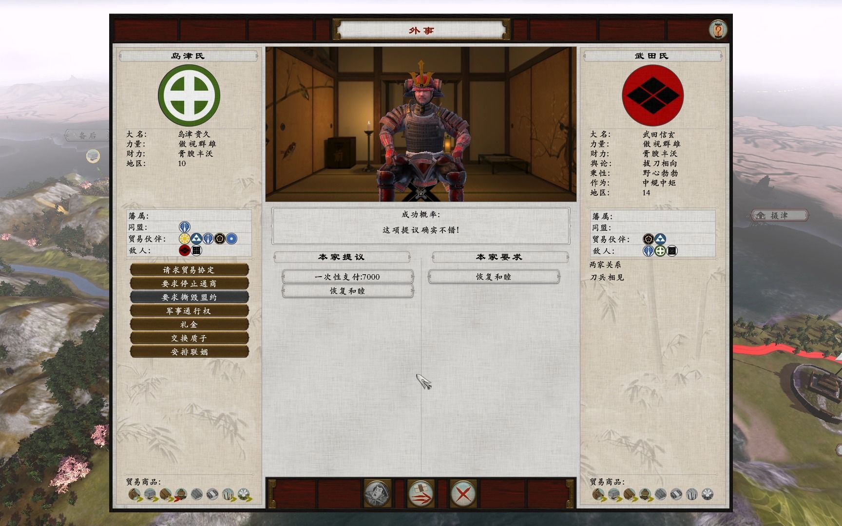 【全面战争:幕府将军2】岛津氏(1560春-1562春):休养生息,伺机而动
