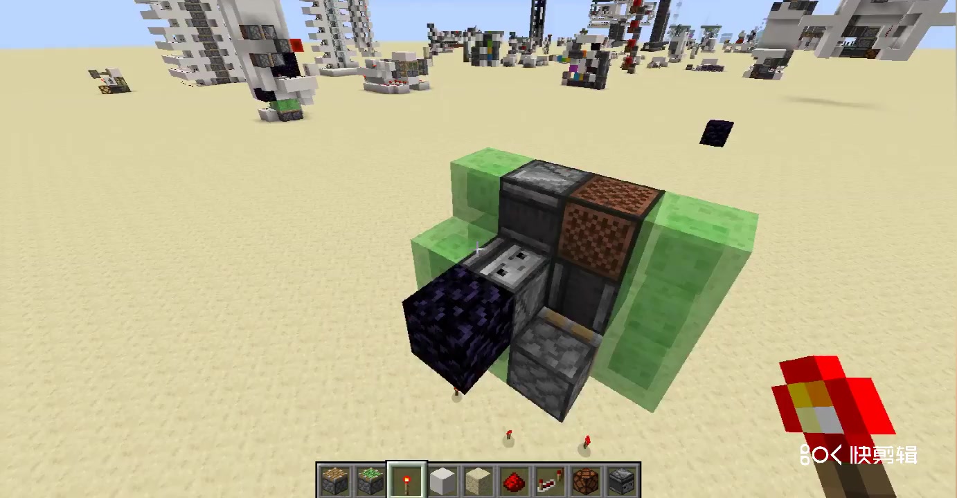 自动往返活塞虫【我的世界红石】