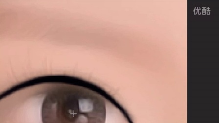 PS转手绘-眼睛ps教程眼睛修饰PS磨皮美白PS人像后期处理PS五官...