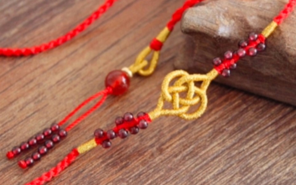 俏姿 石榴石腰链 具有挑战性的 非常有个性的一款链条教学过程!