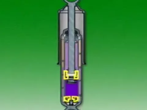 底盘构造网络教程视频播放双向作用筒式减振器