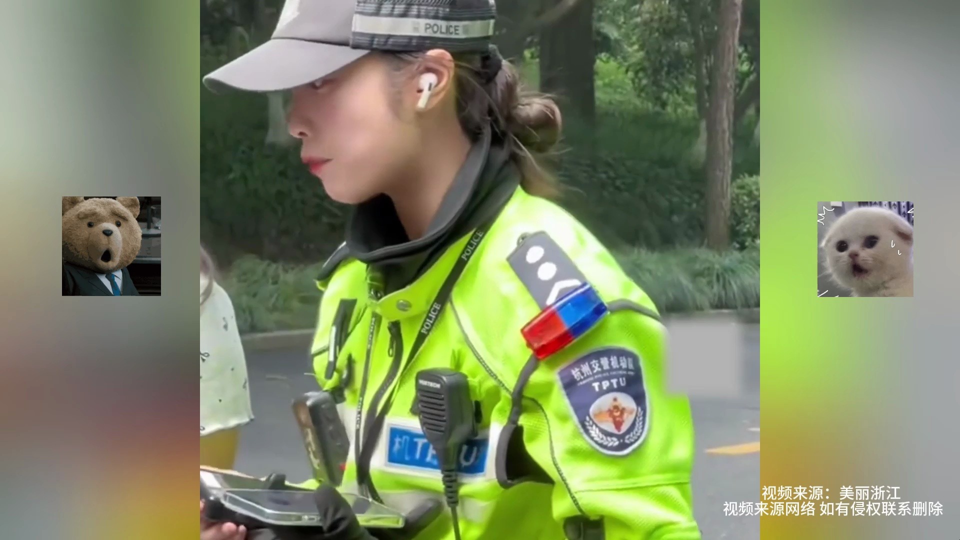 女生骑电动车超载带人,被交警李语蔚拦下后温柔劝导,做法太暖心
