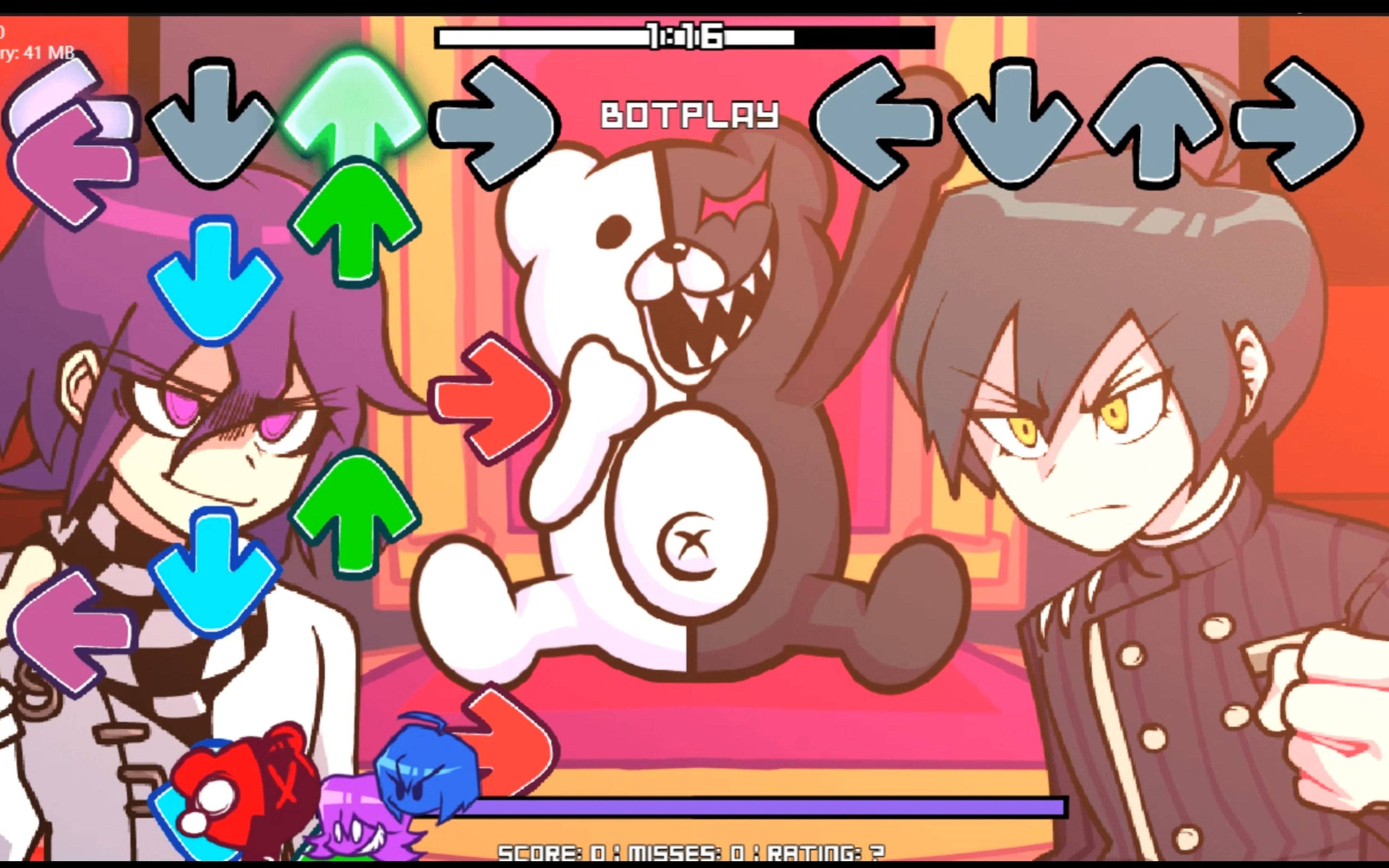 【FNF 周五夜放克】弹丸论破模组fnf-non-stop-debate-danganronpa-v3