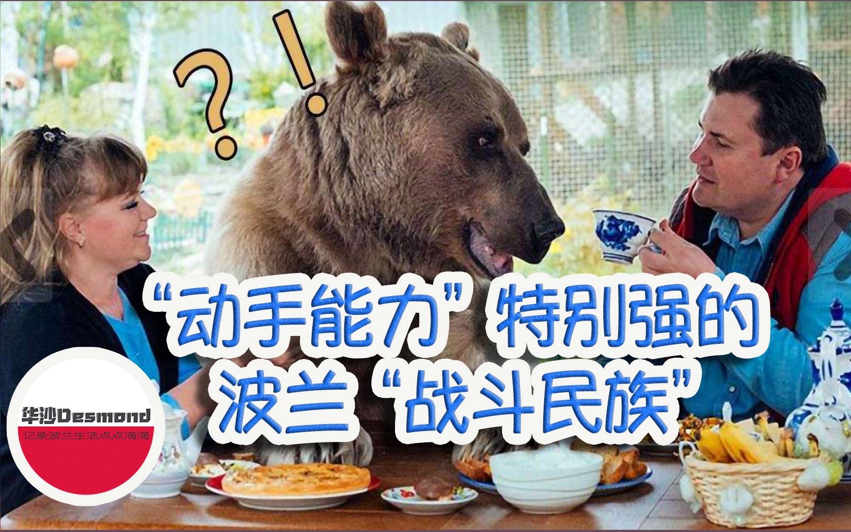 可怕 ! 没事就揍熊玩。 带你了解“动手能力”特别强的波兰“战斗民族...