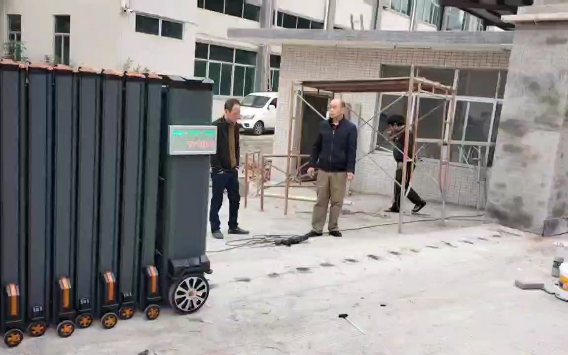 铝合金电动伸缩门定制款厂家价格安装调试金盛电动门
