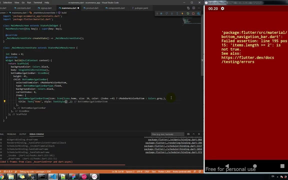 Flutter电子商务应用程序模板第二部分