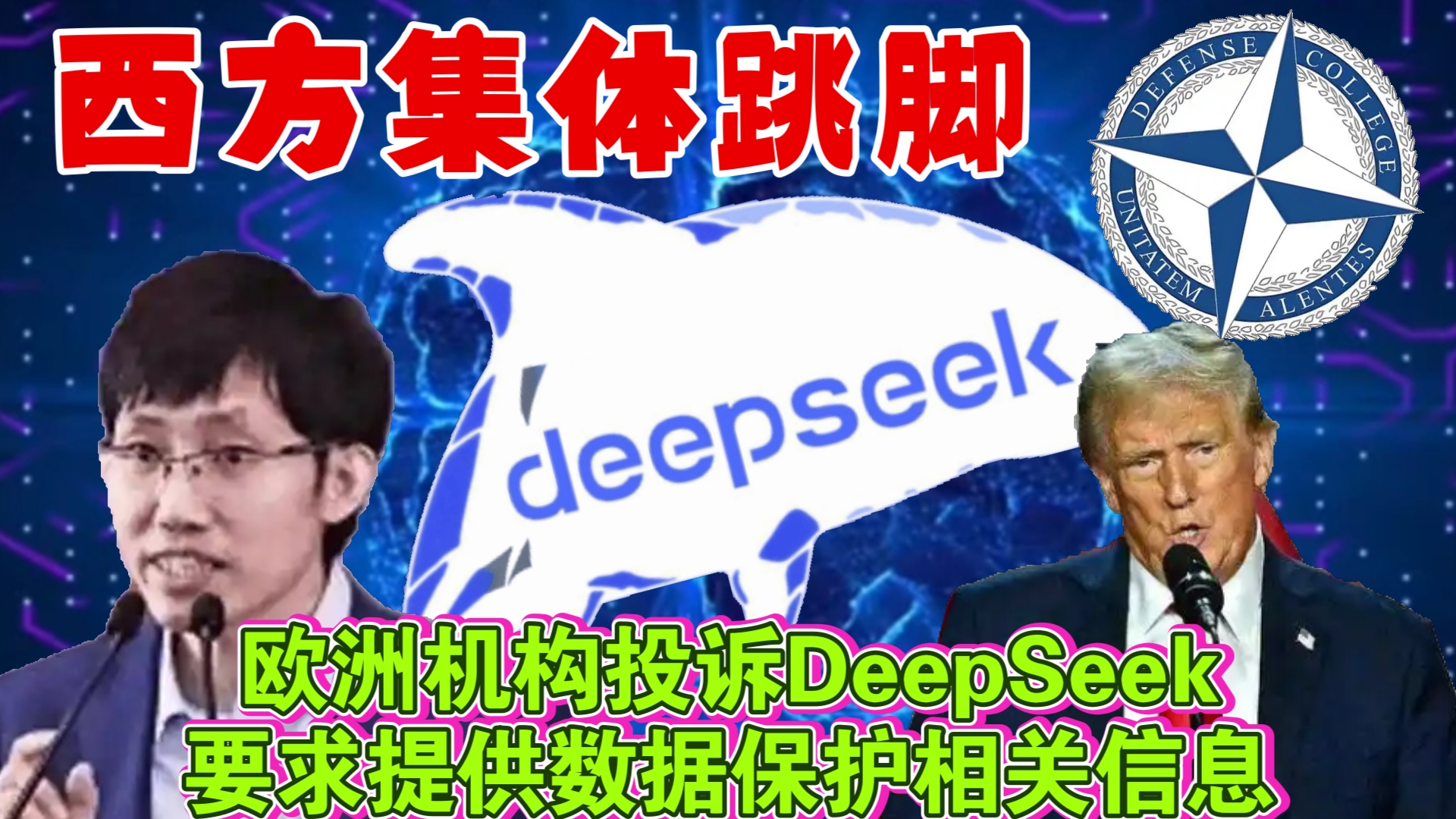 西方急了?欧洲机构投诉DeepSeek 要求提供数据保护相关信息