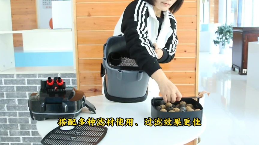 想在鱼缸养草不知道用什么过滤器好?来看看亚峰这款外置过滤桶