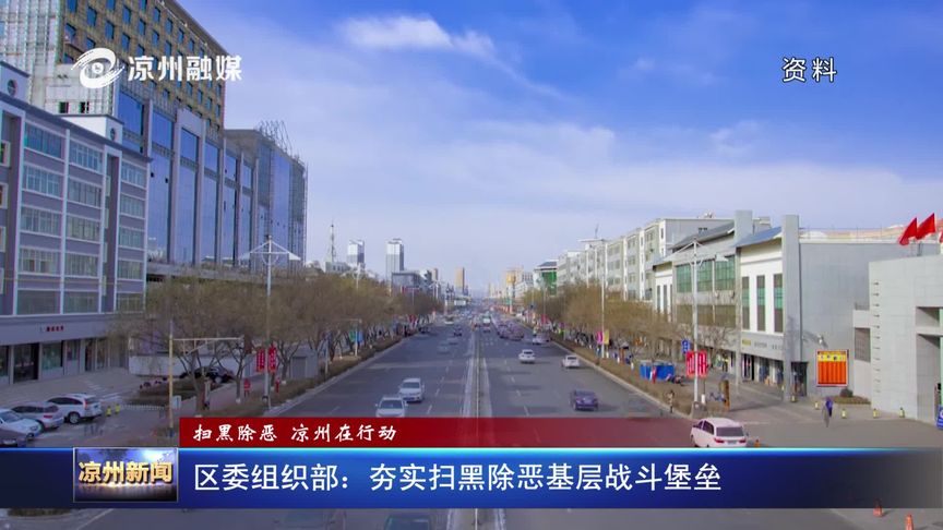【扫黑除恶 凉州在行动】区委组织部:夯实扫黑除恶基层战斗堡垒