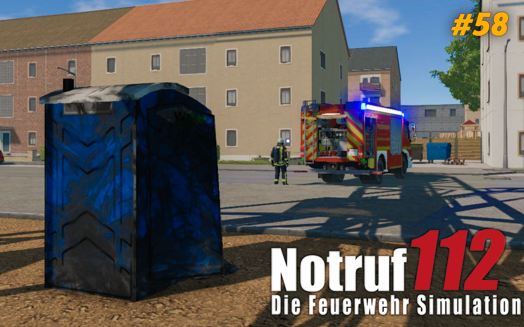 紧急呼叫112 #58:建筑工地公共厕所起火 | Notruf 112 Emergency Call ...