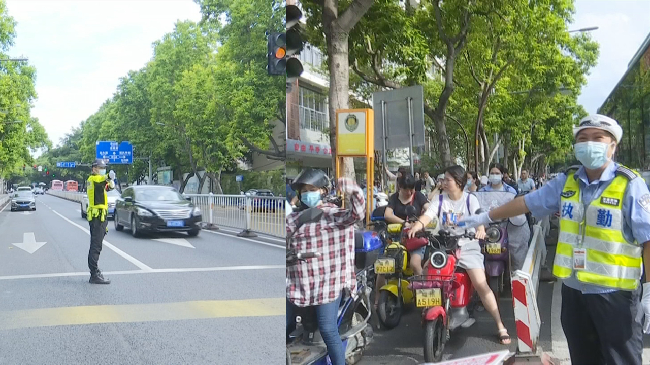 “神兽归位”!交警全员上岗指挥交通护航,保障道路安全畅通
