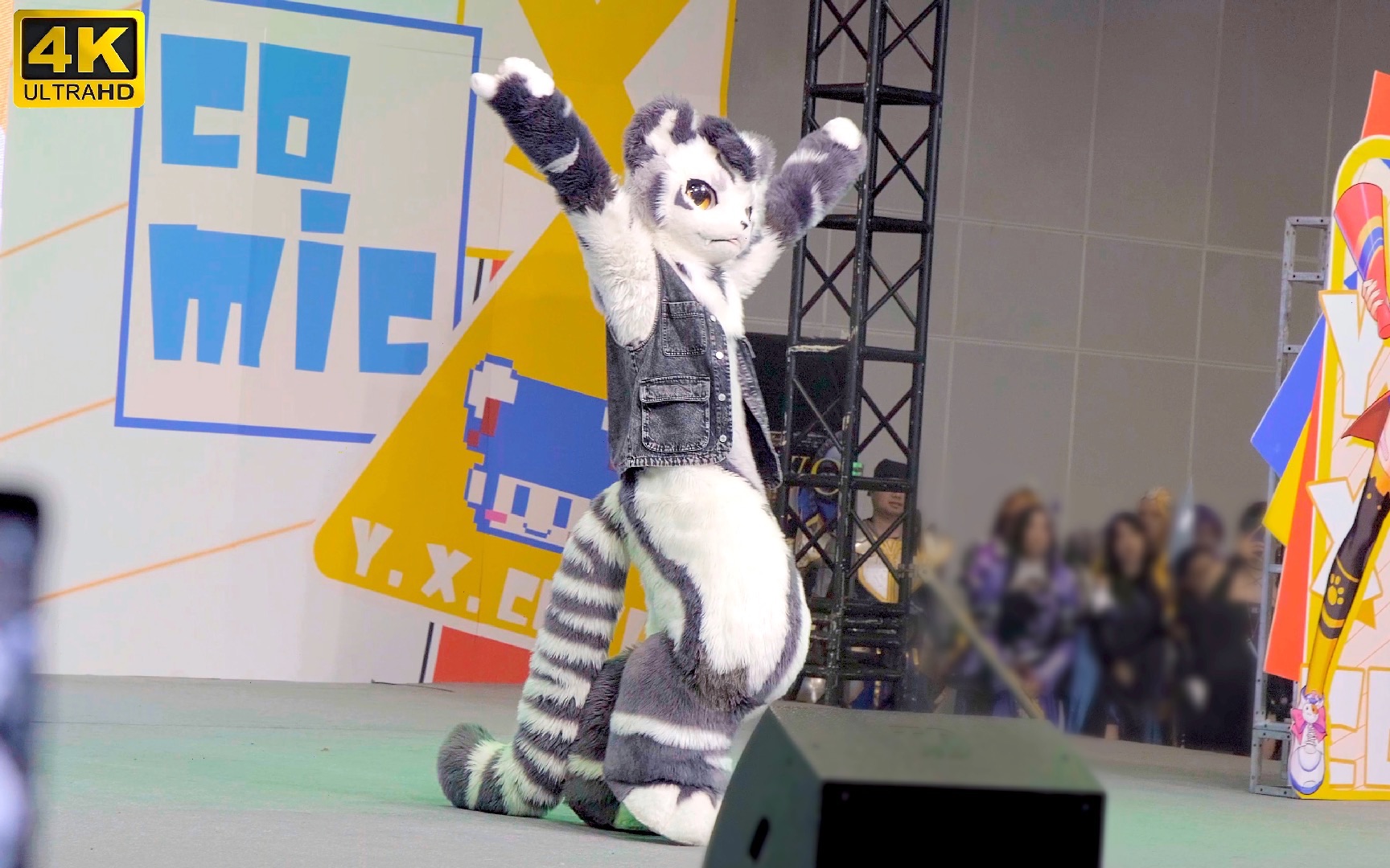 2022年7月,可爱兽装舞蹈表演 南宁月邪暑假漫展4K