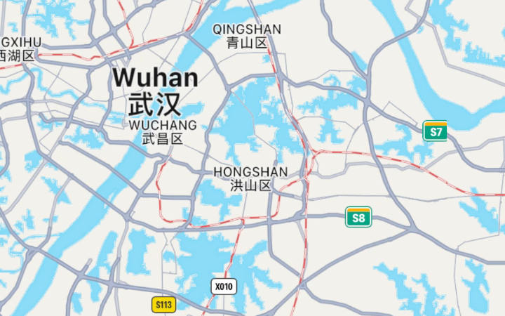 ...Travel Boast】武汉地铁11号线(葛店南站—武汉东站—黄金口)行驶路线