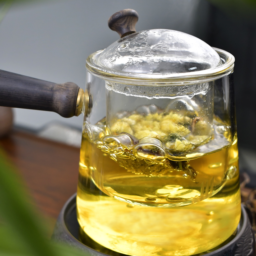 陈皮搭配胎菊,好一杯养生茶,清肝明目