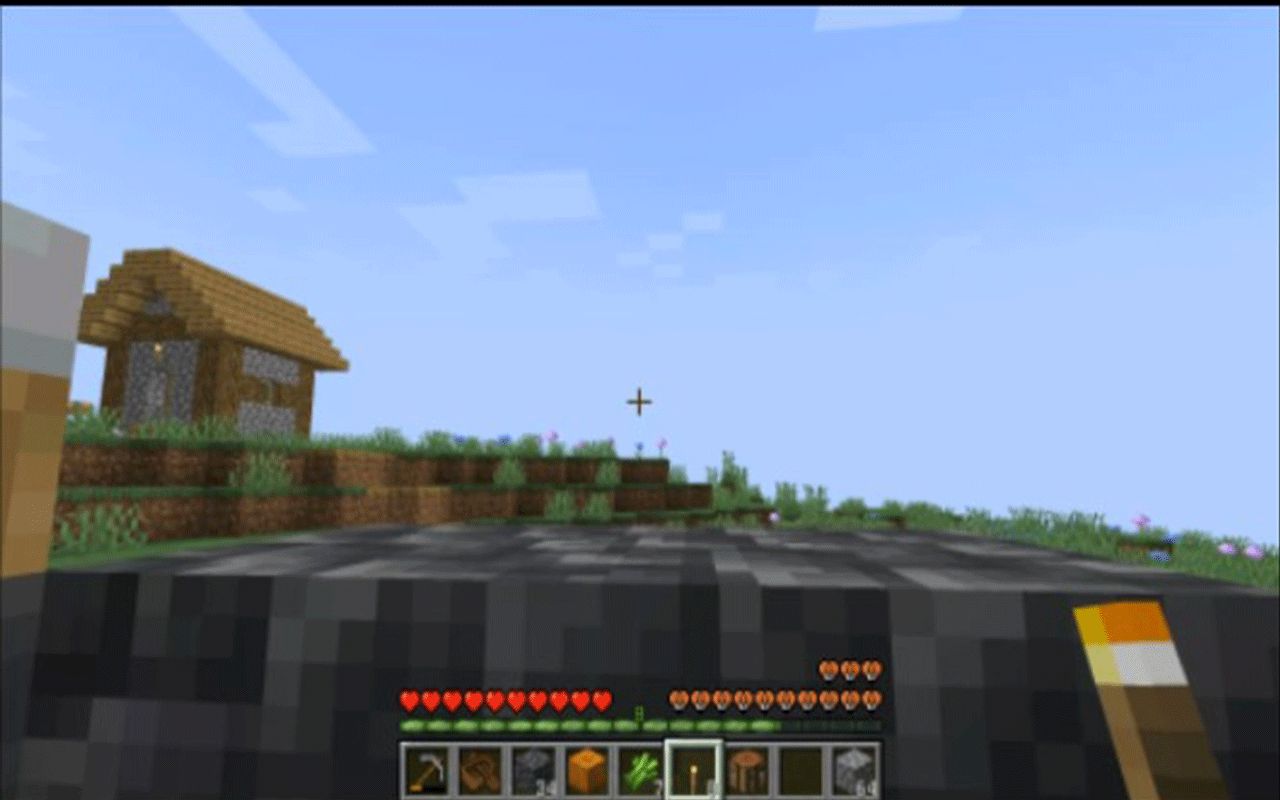 当电脑新手玩我的世界时