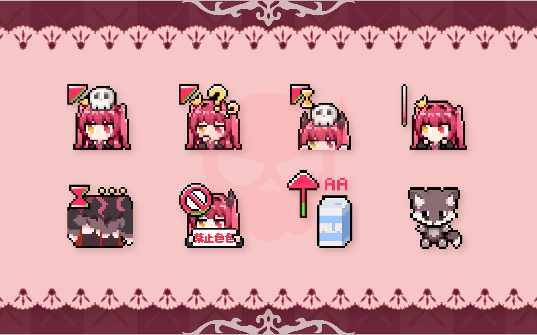 【魔狼咪莉娅】308动态鼠标指针v1.1发布~快来让这个红毛雌小鬼一键...