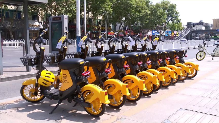 美团共享电单车进入嘉兴#美团