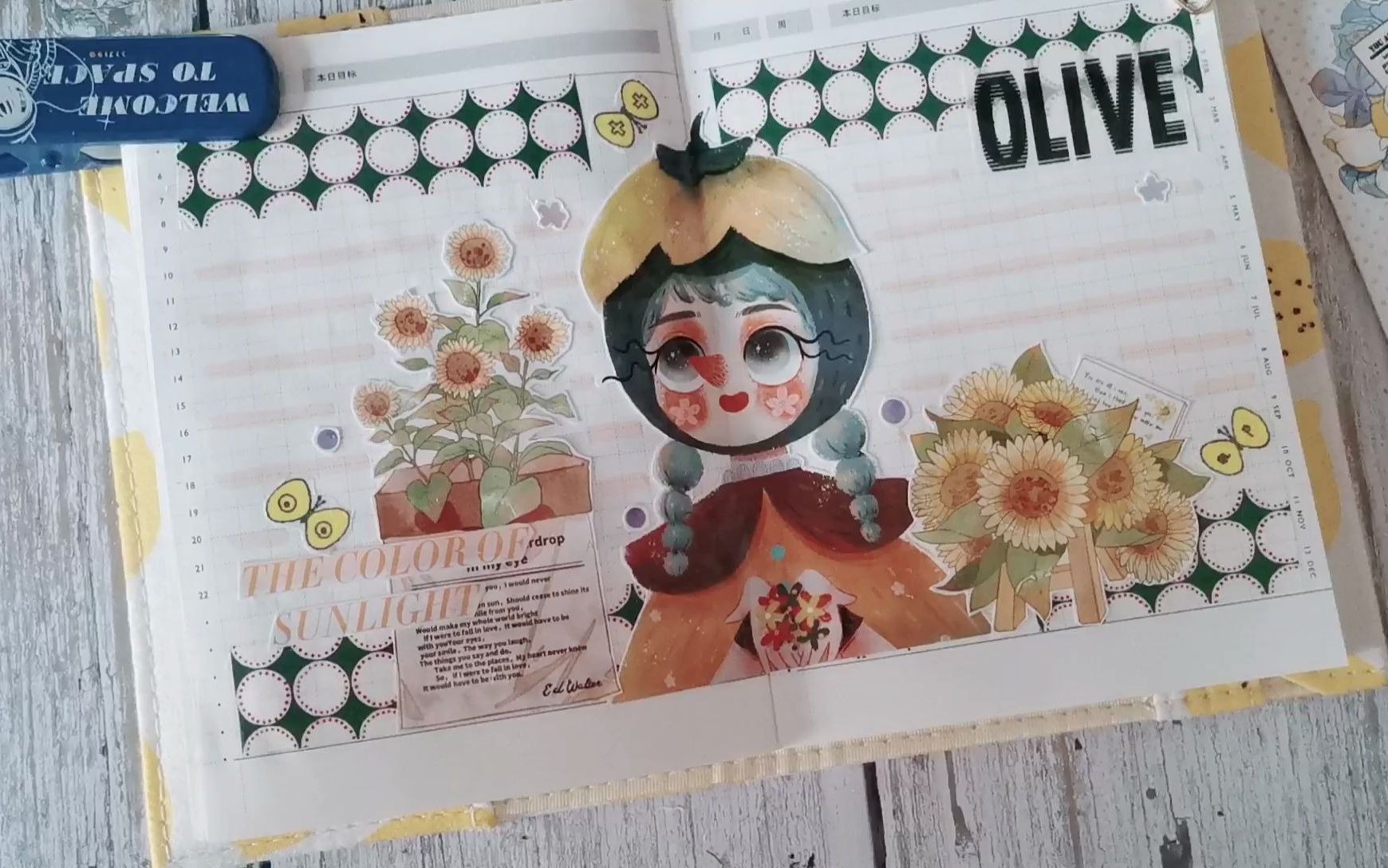 【手帐】明信片排版