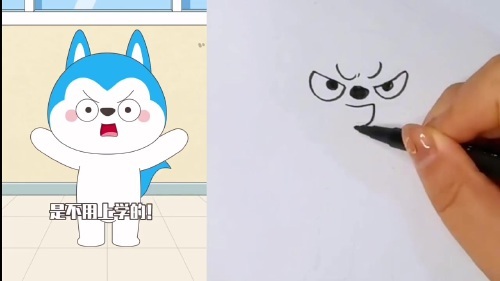 可爱简笔画 一起学画画